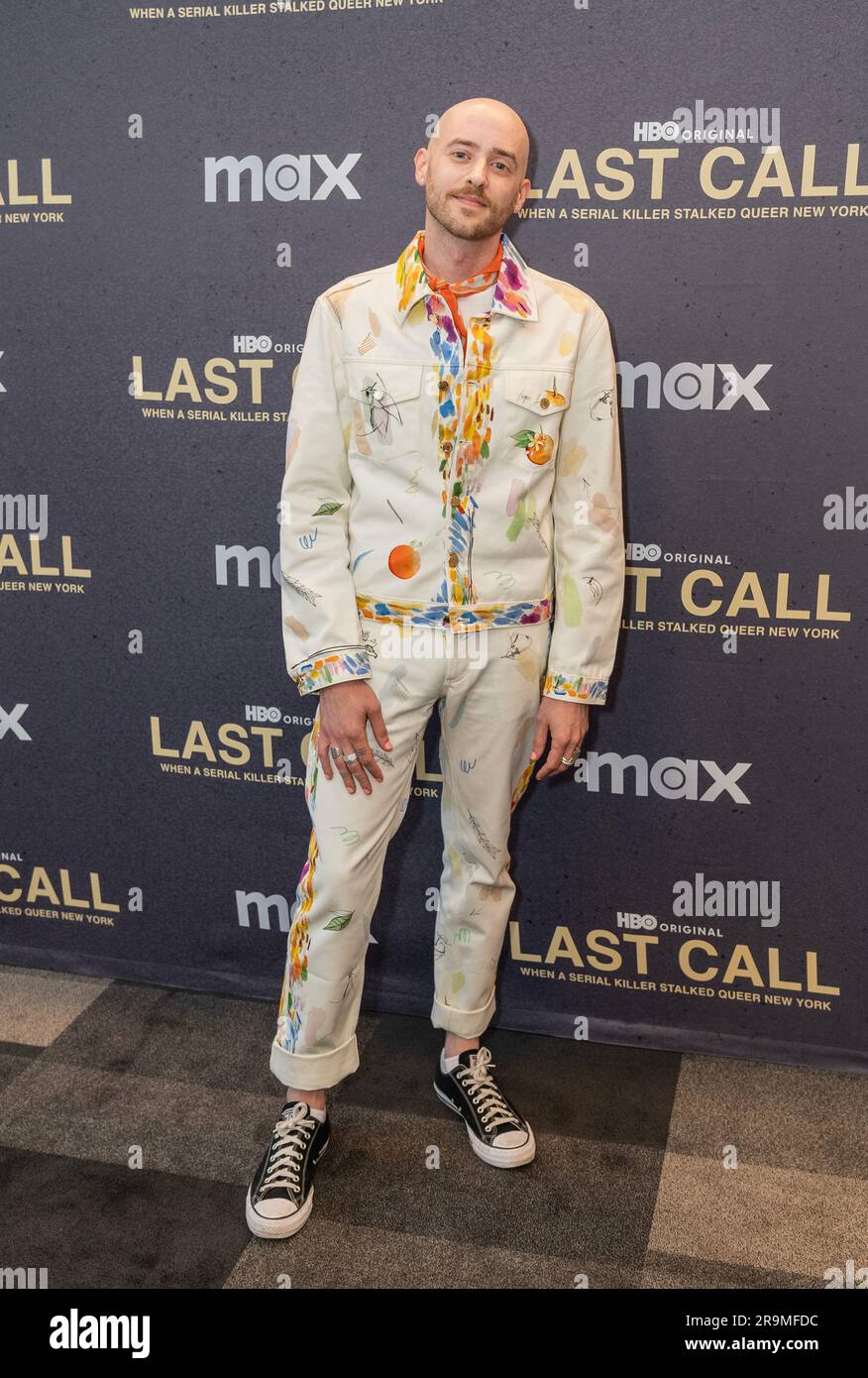 New York, USA. 27th June, 2023. Anthony Caronna attends premiere of HBO ...