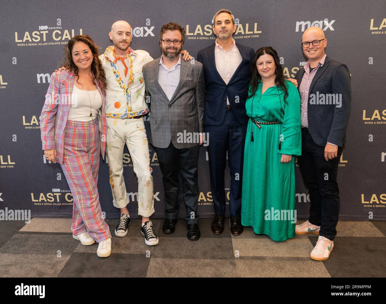 New York, USA. 27th June, 2023. Liz Garbus, Anthony Caronna, Elon Green ...