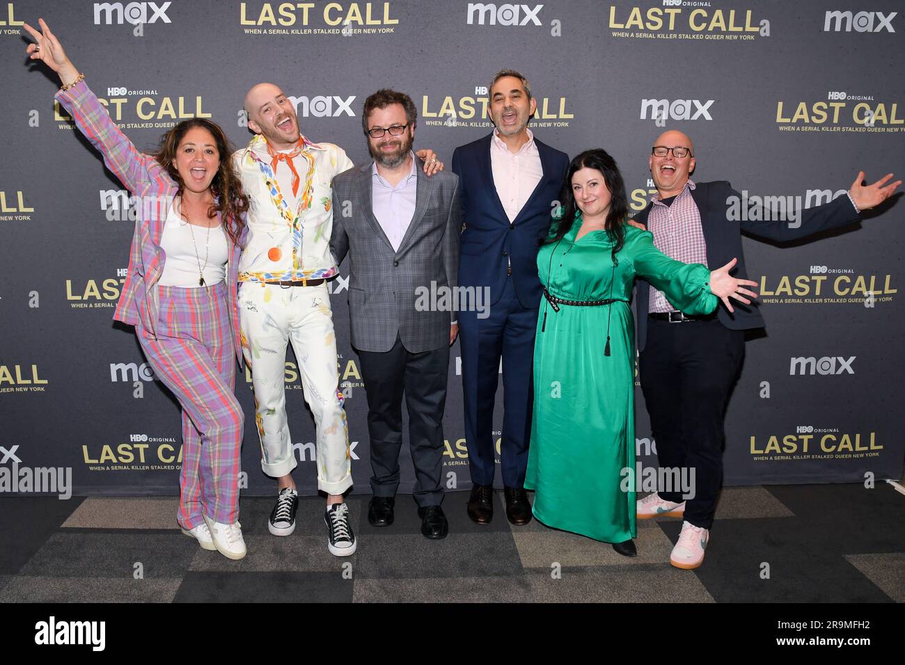 New York, USA. 27th June, 2023. Liz Garbus, Anthony Caronna, Elon Green ...