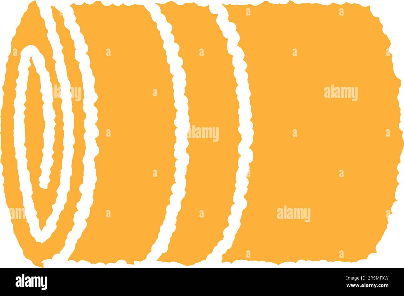 Yellow haystack Stock Vector Images - Alamy