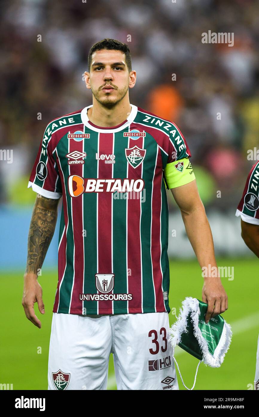 Rio, Brazil - june 27, 2023, Nino player in match between Fluminense ...