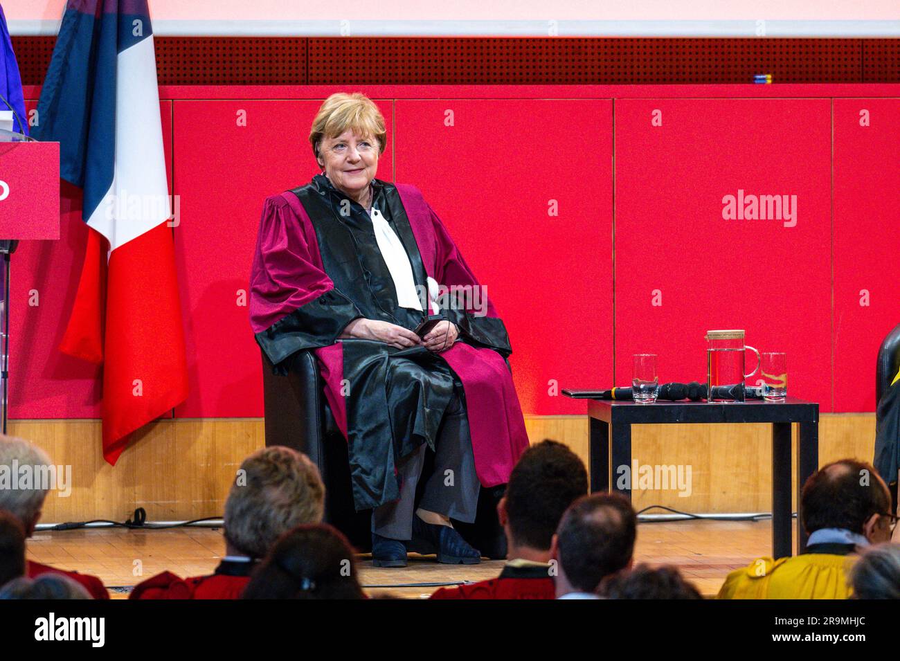 Paris, France. 27th June, 2023. Former German Chancellor Angela Merkel ...