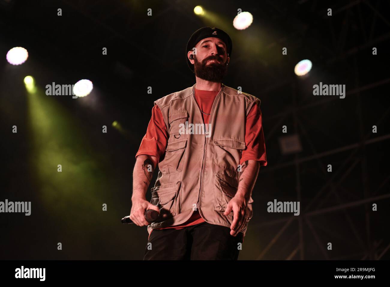 Fausto Lama of Coma Cose during the Un Meraviglioso Modo di Incontrarsi ...