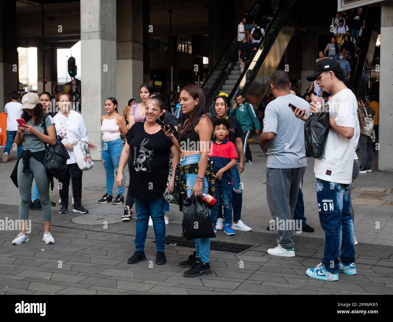 Medellin, Antioquia, Colombia -November 21 2022: Audience Watching and ...