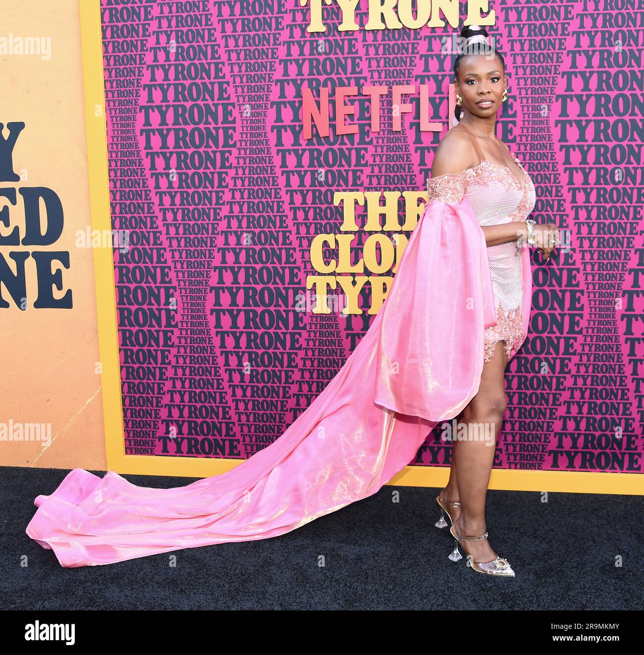 Tamberla Perry arriving to Netflix's “They Cloned Tyrone” premiere held ...