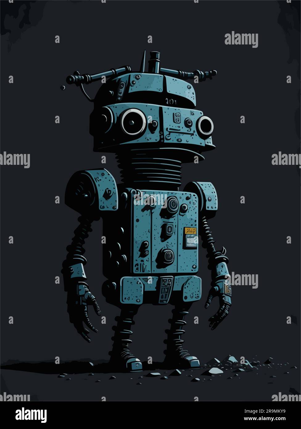 Bot view Stock Vector Images - Alamy