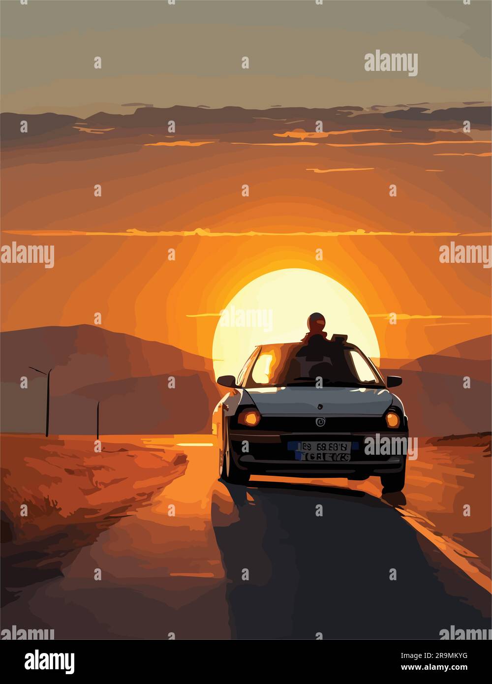 Travel agent image Stock Vector Images - Alamy