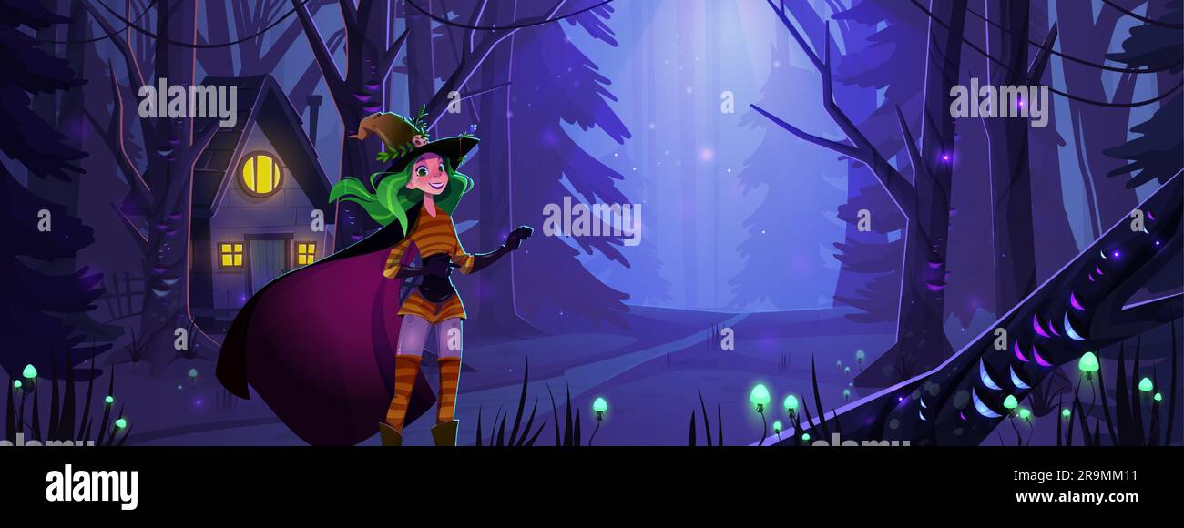 Fantasy Forest Wizard Wallpaper