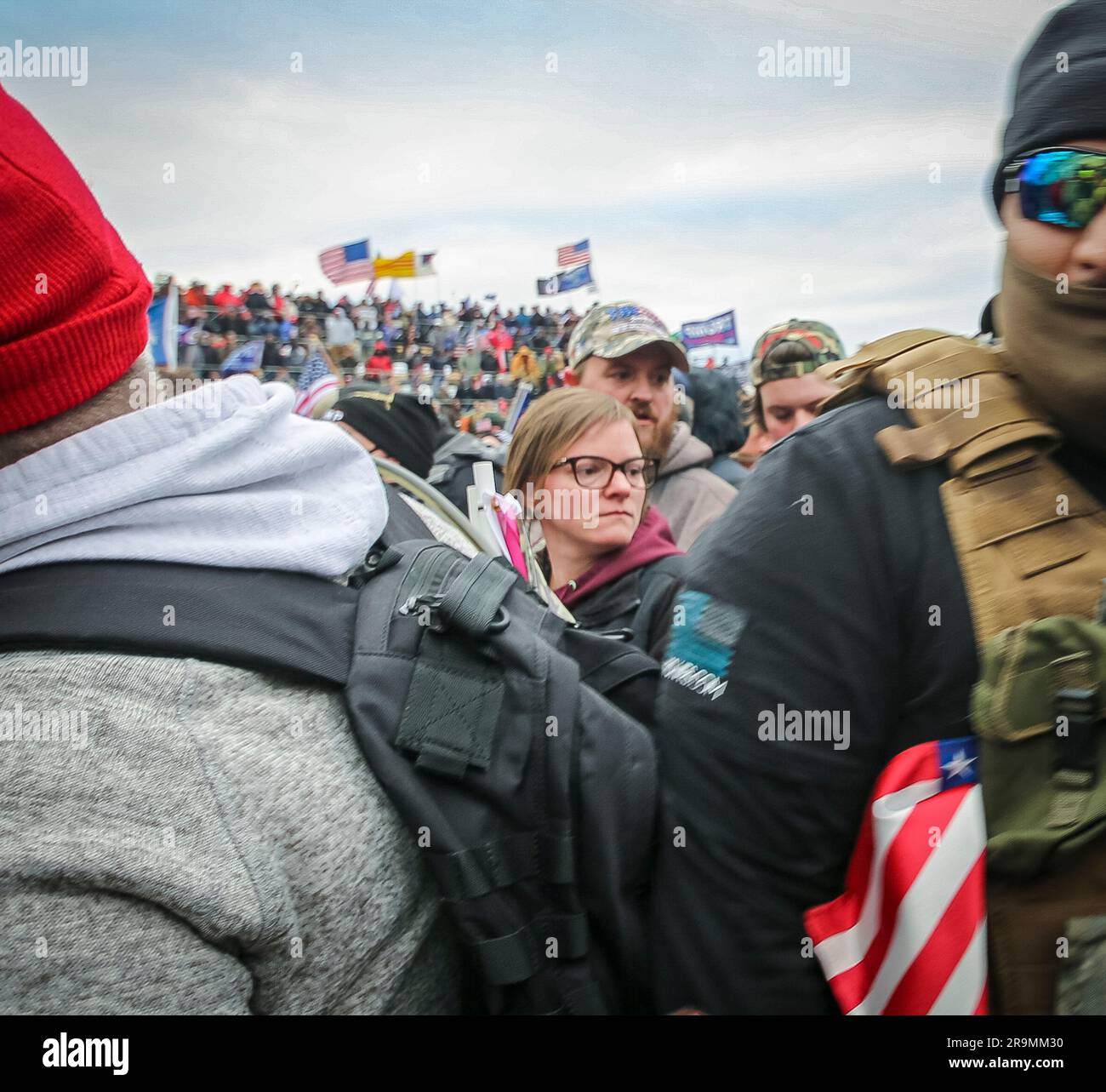 Qanon capitol riots hi-res stock photography and images - Alamy