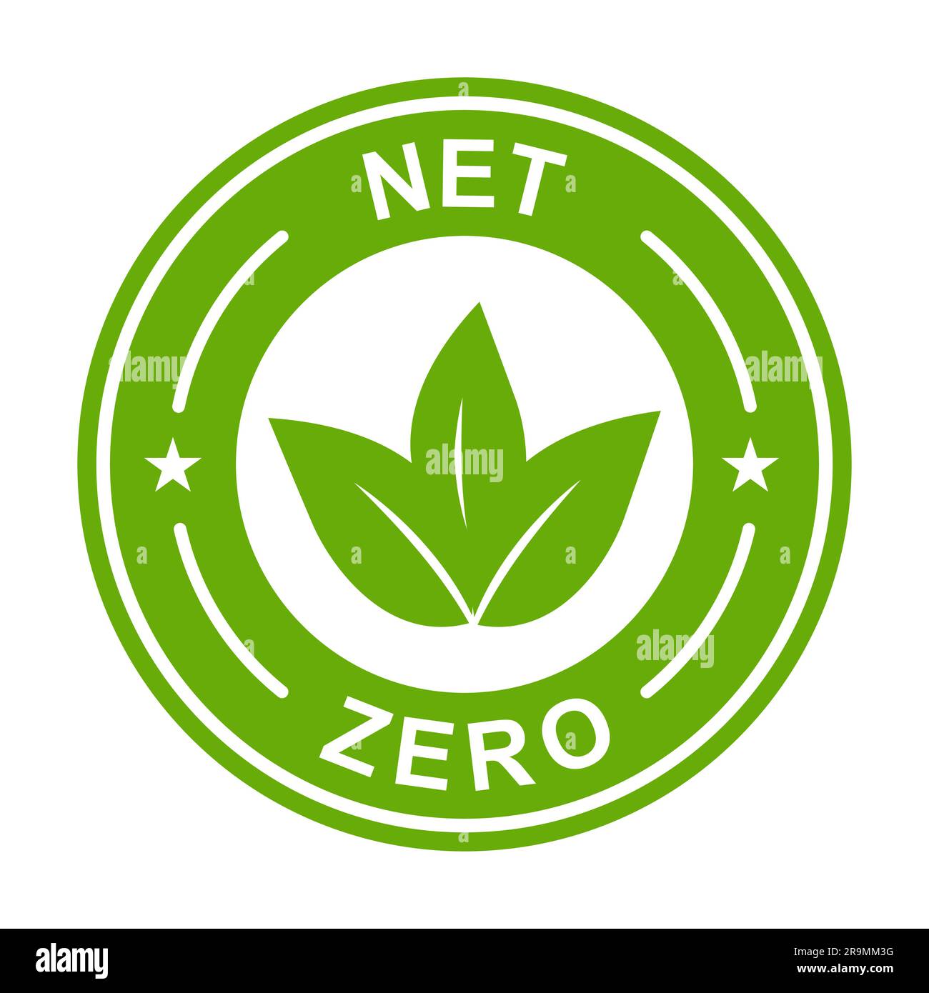 net zero carbon footprint icon vector emissions free no atmosphere ...