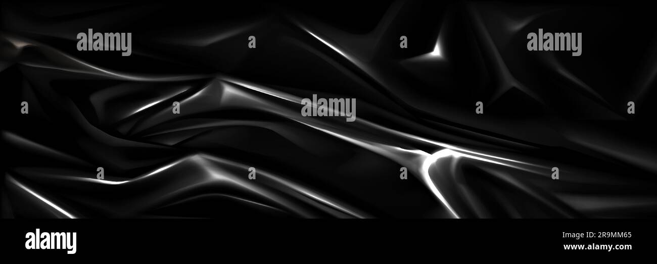 Plastic film wrap bag package texture overlay effect. Stretch ...