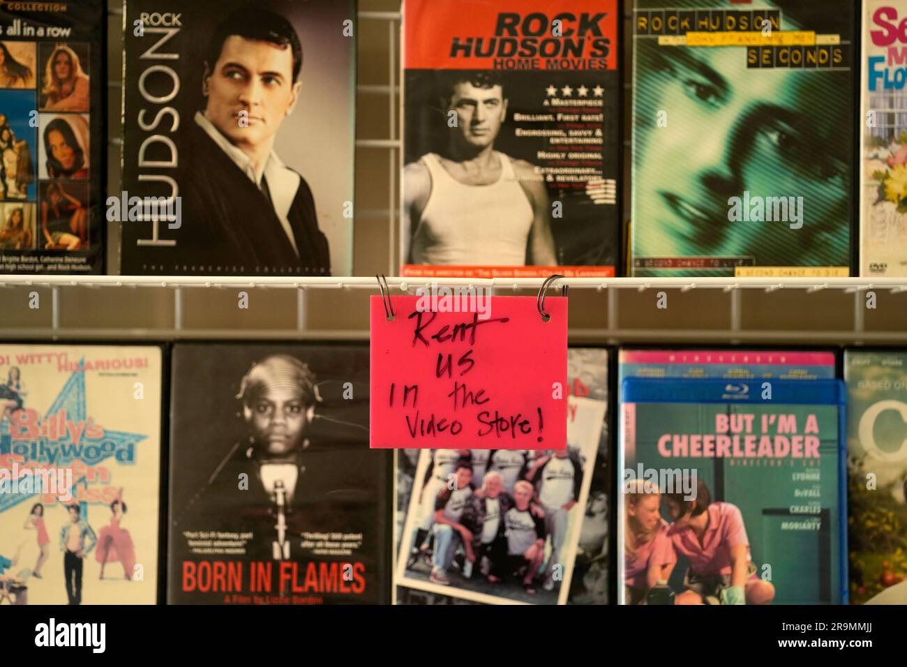 Racks of videos are pictured at Vidiots Foundation, Tuesday, June 27 ...