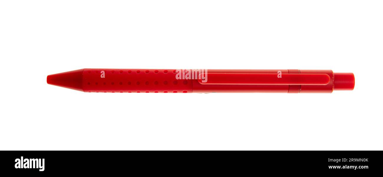 Red pen cutout hi-res stock photography and images - Alamy
