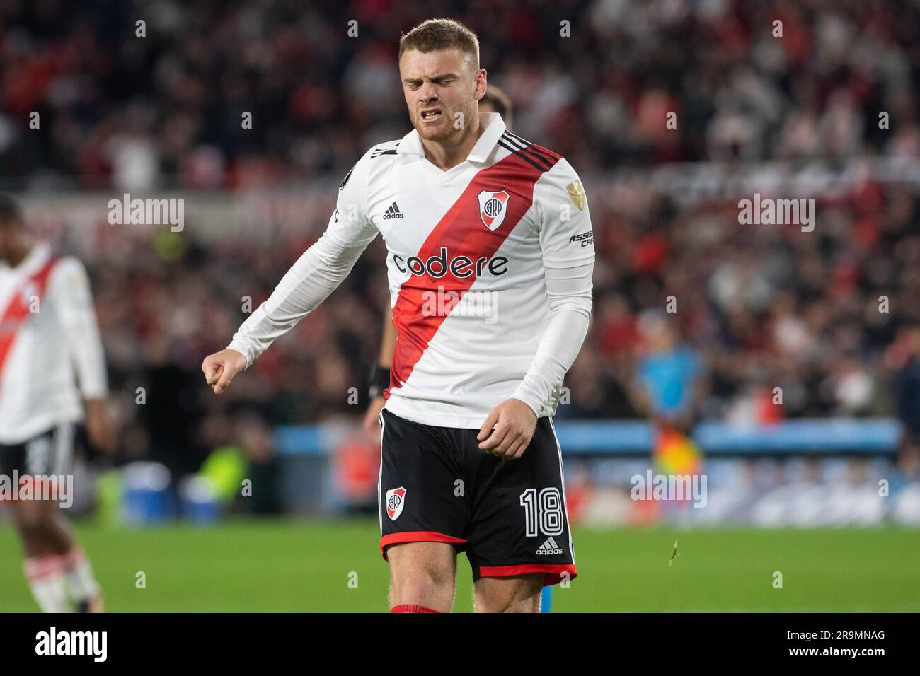Buenos Aires, Argentina. 27th June, 2023. Lucas Beltran of River Plate ...