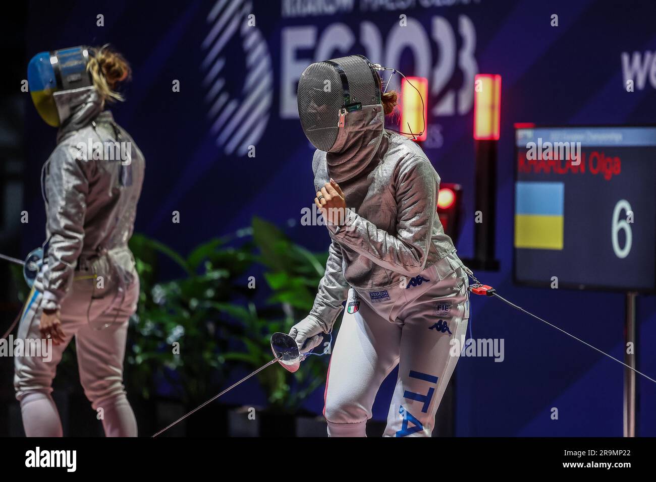 June 27, 2023: KRAKOW 2023-06-27.IGRZYSKA EUROPEJSKIE 2023 SZERMIERKA ...