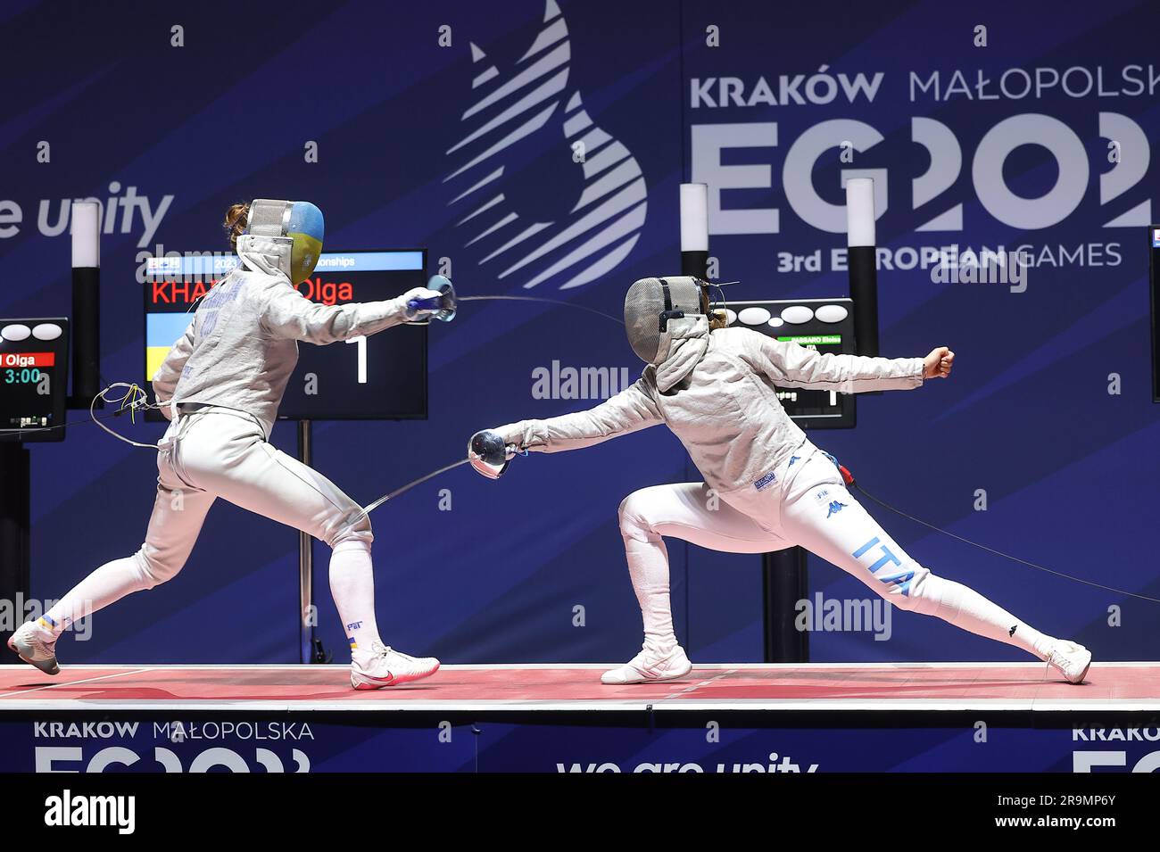 June 27, 2023: KRAKOW 2023-06-27.IGRZYSKA EUROPEJSKIE 2023 SZERMIERKA ...