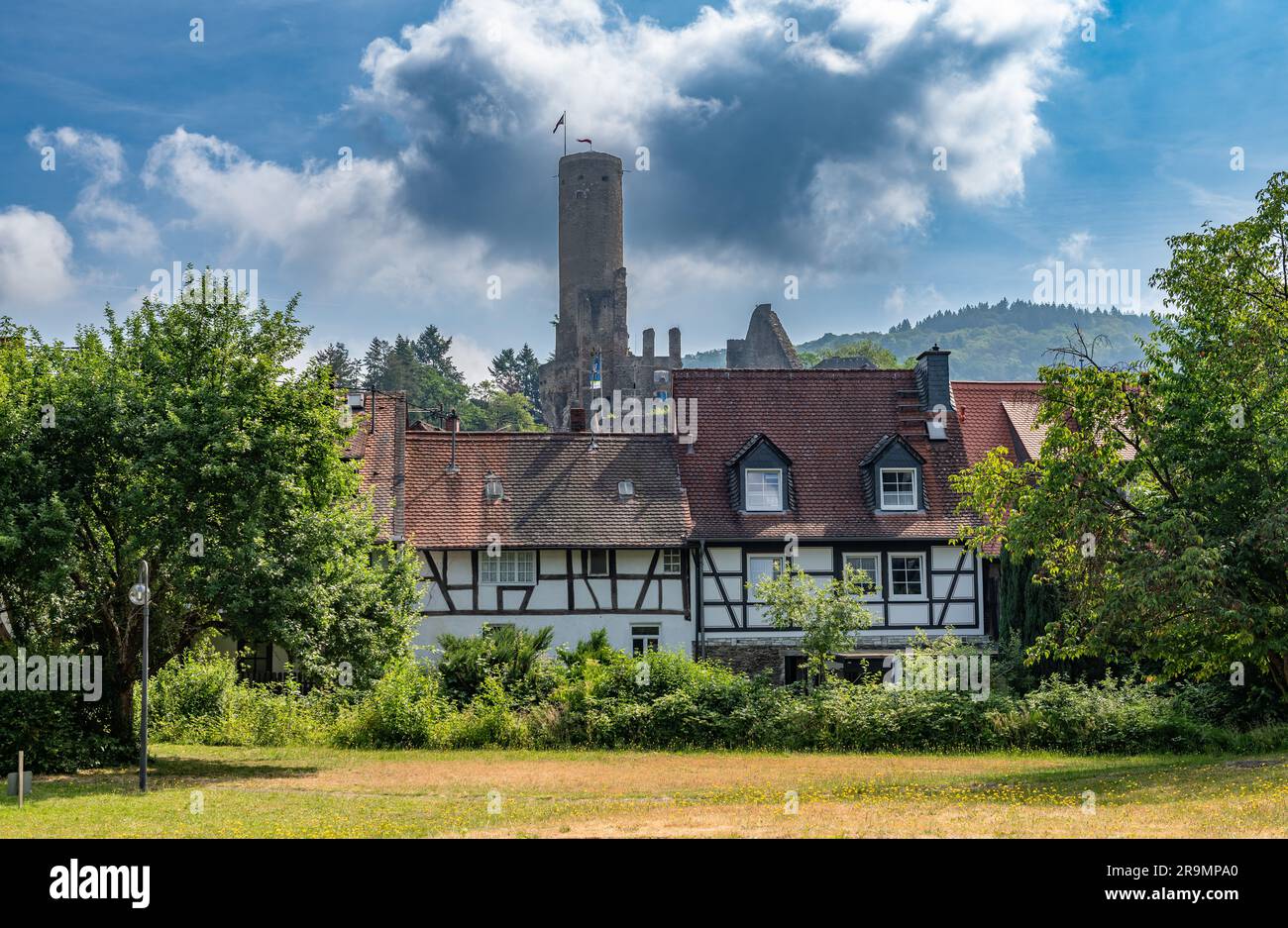 The ruins of Eppstein Castle, Hessen, Germany Stock Photo - Alamy