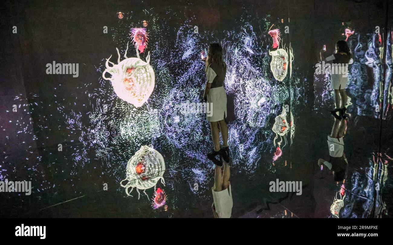 London, UK. 28th June, 2023. Before the meaning comes': Venture deep ...