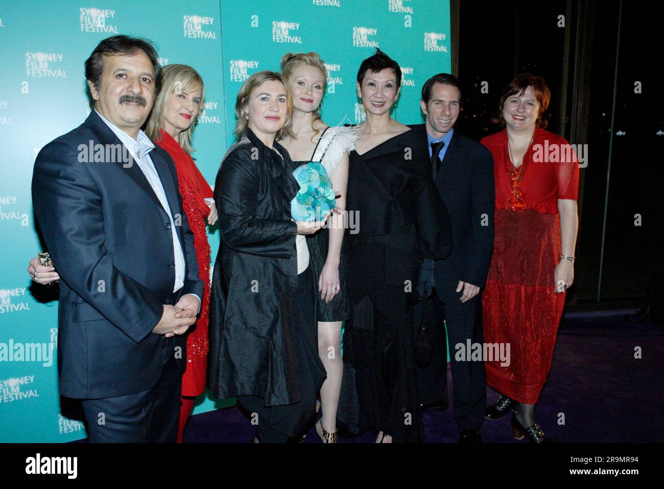 (l-r) Director Majid Majidi, Sydney Film Festival jury president ...