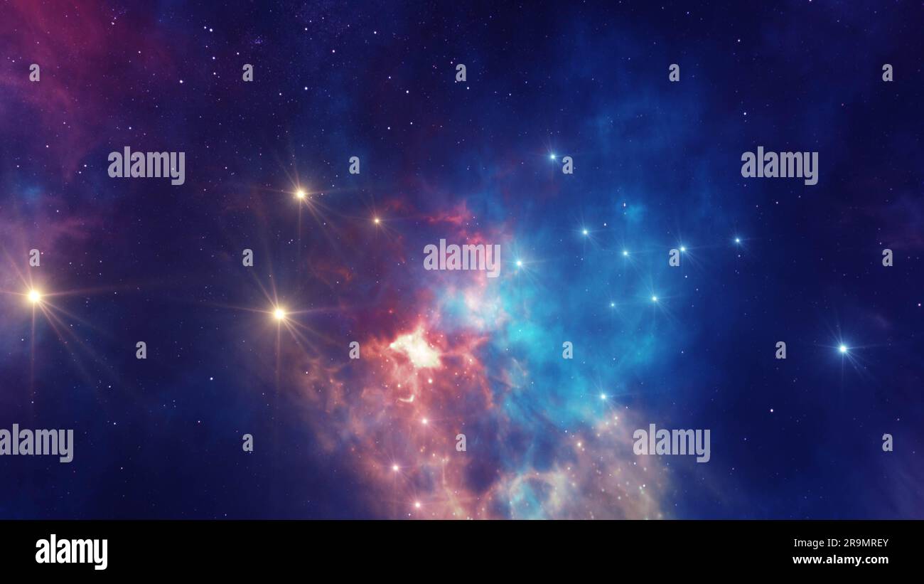 Nebula galaxy in space hi-res stock photography and images - Alamy