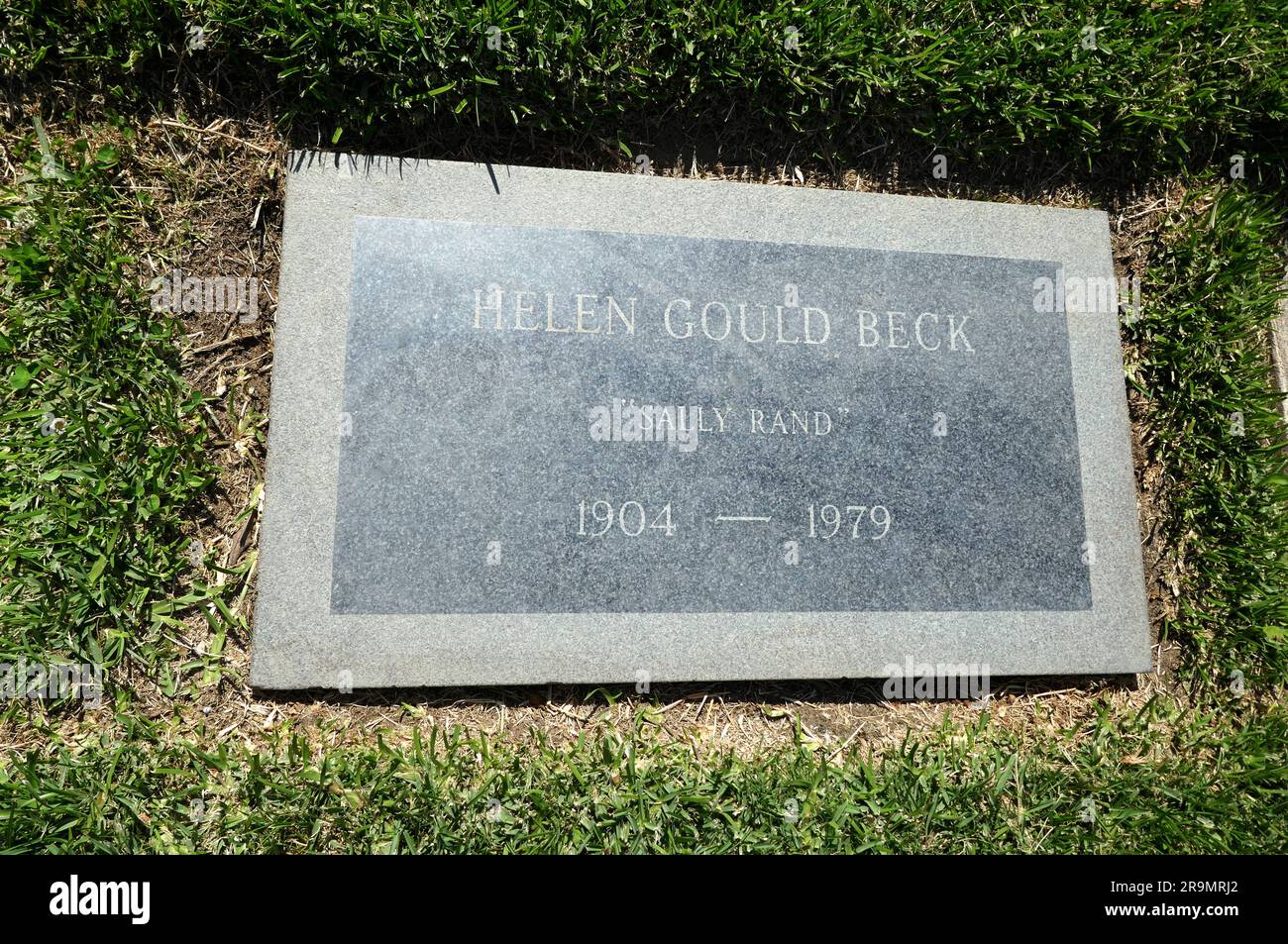 Glendora, California, USA 26th June 2023 Actress Sally Rand, aka Helen ...