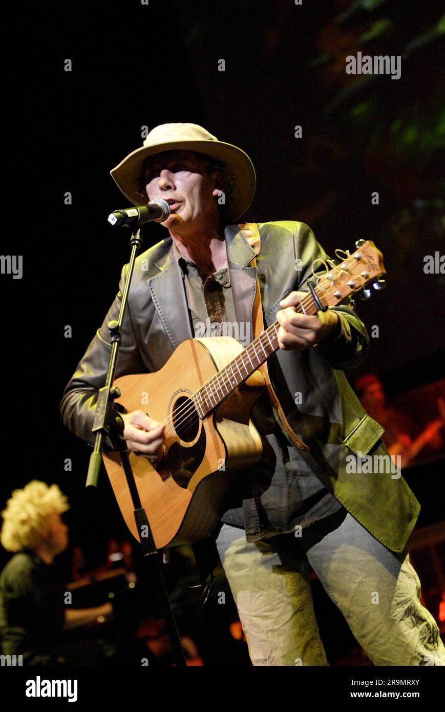 Shane Howard performs as part of the multi-media Murundak concert ...
