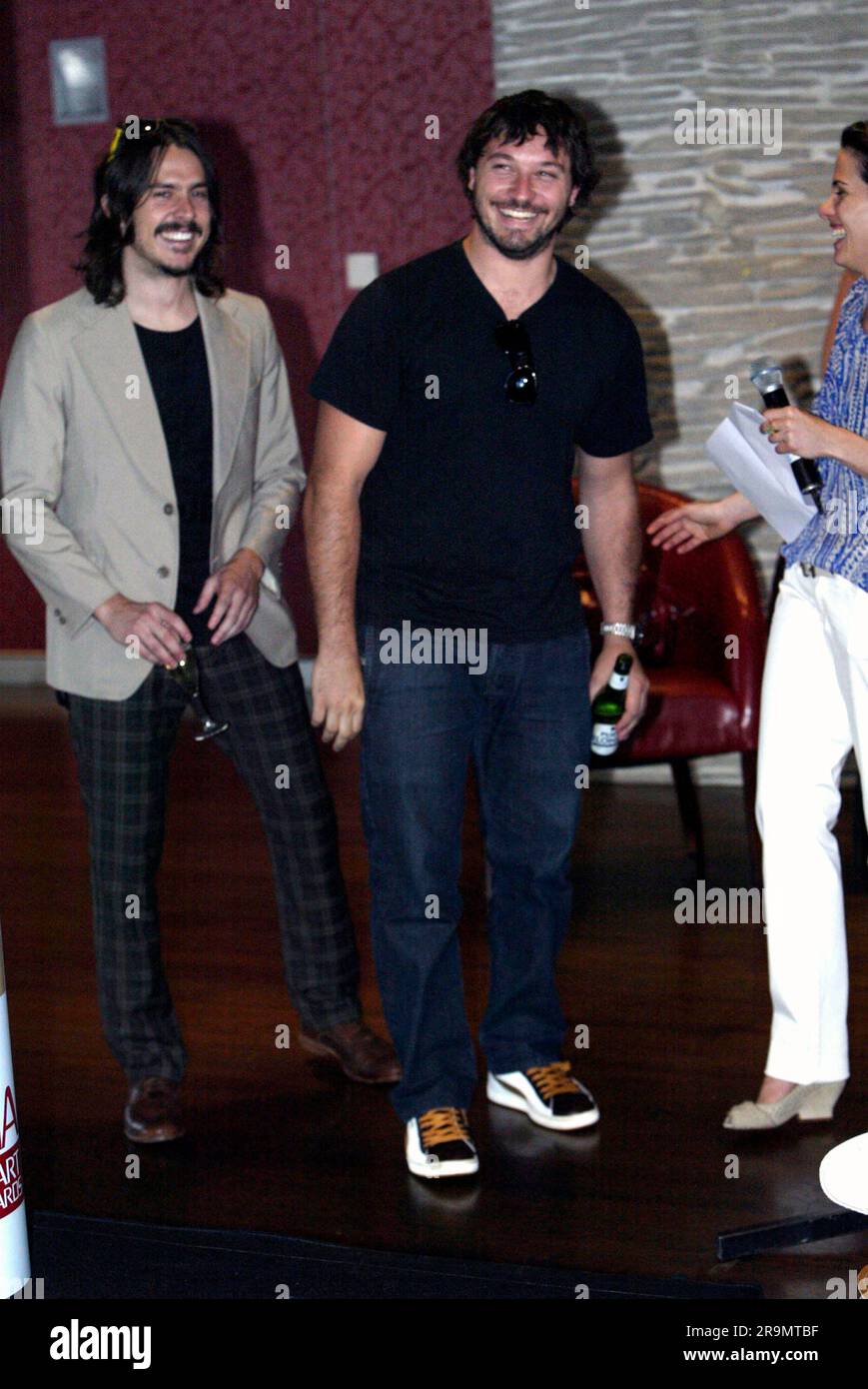 Ben Gillies and Chris Joannou of Silverchair at the 6th annual ARIA ...