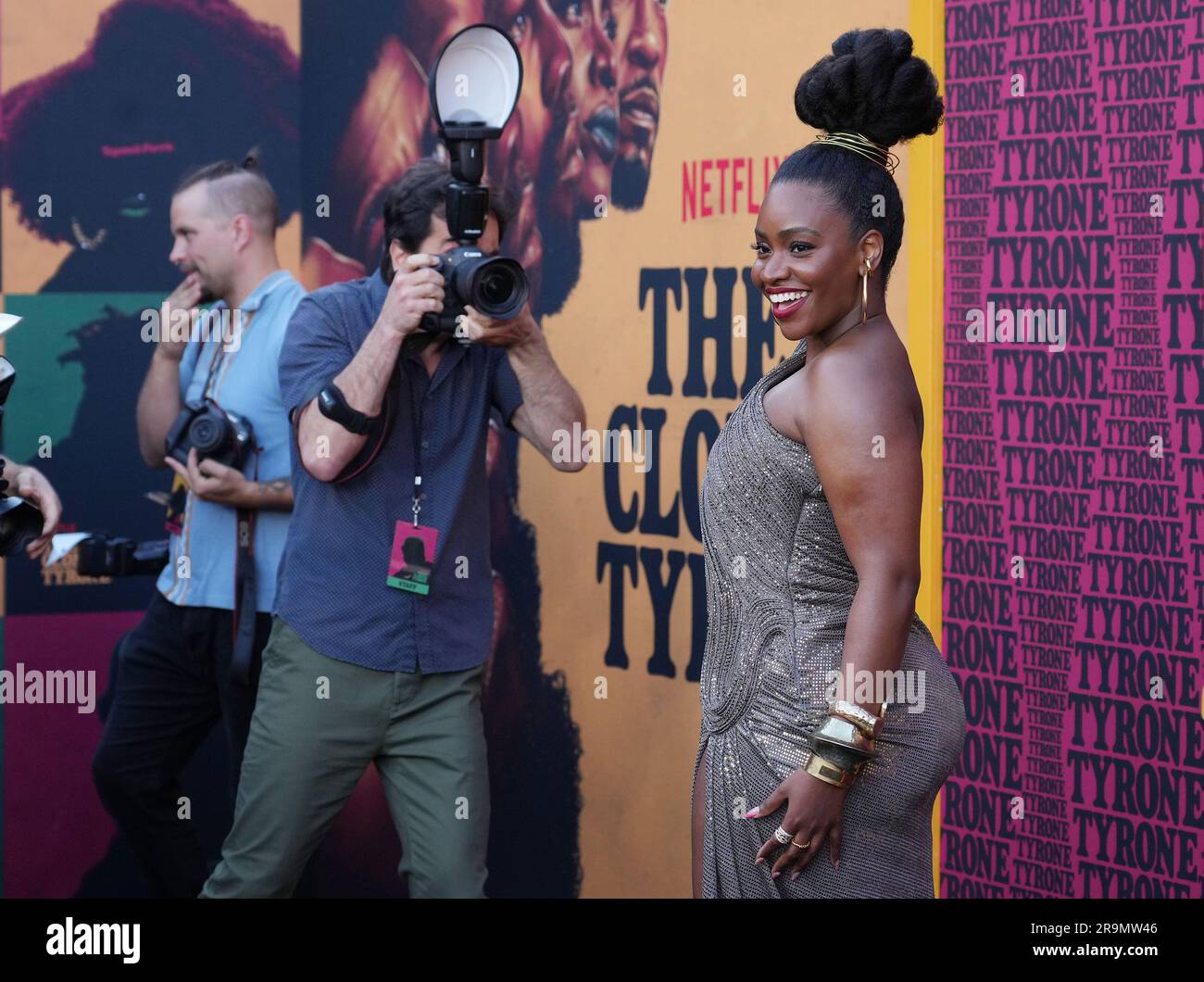 Los Angeles, USA. 27th June, 2023. Teyonah Parris arrives at the ...