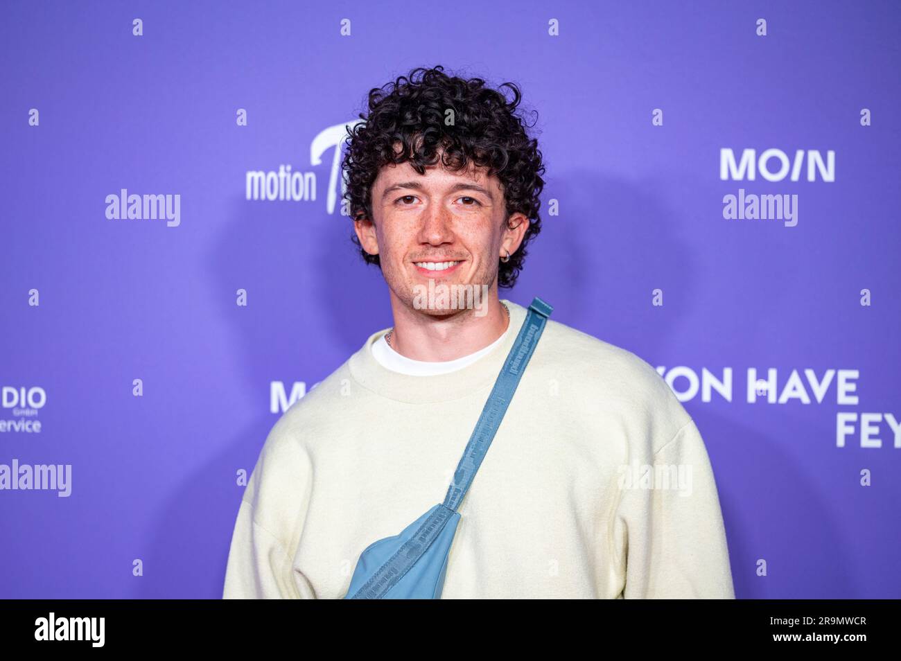 Hamburg, Germany. 27th June, 2023. Maximilian Mundt, actor, on the red ...