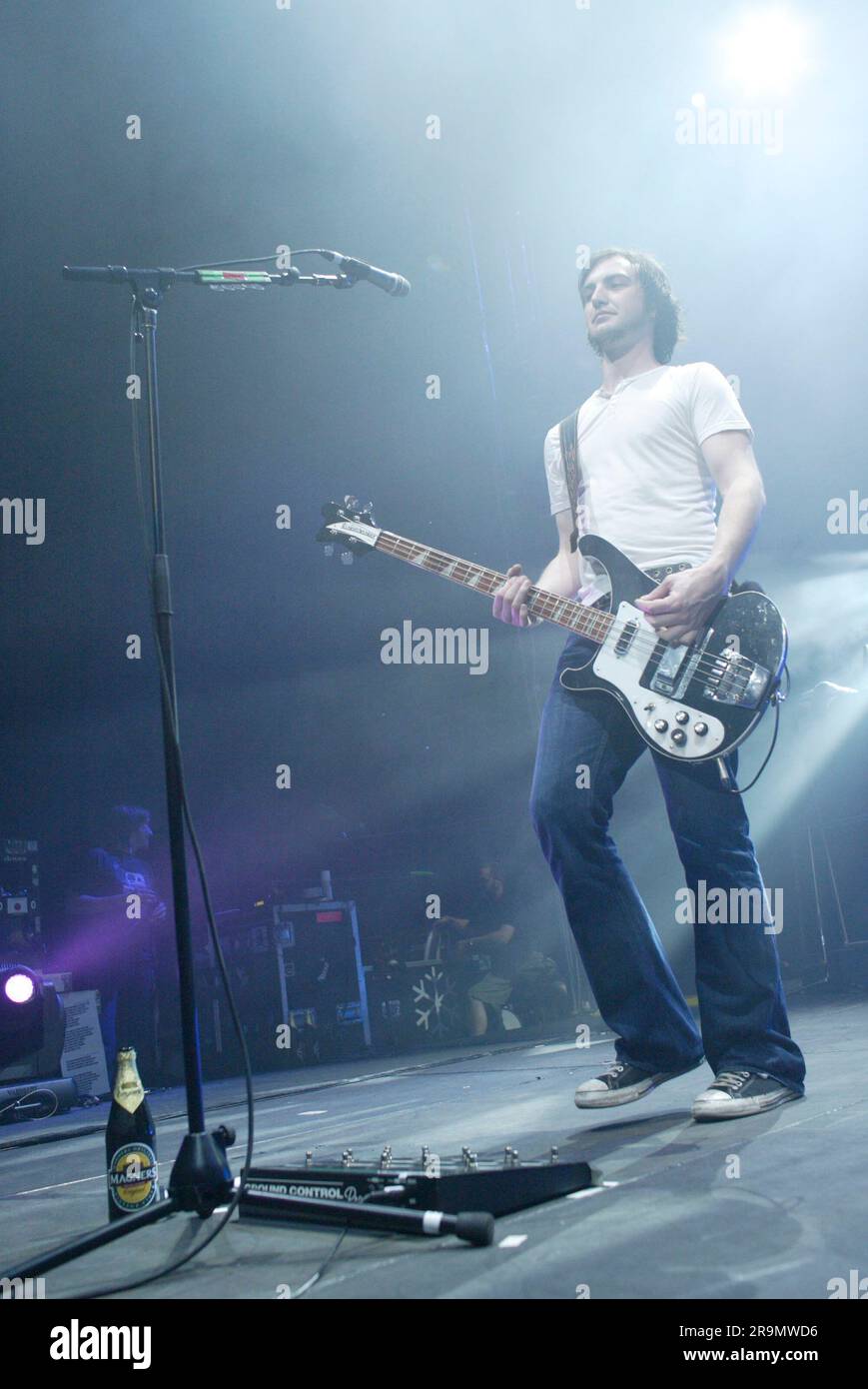 Snow Patrol performing live in concert at Acer Arena. Sydney. Australia ...