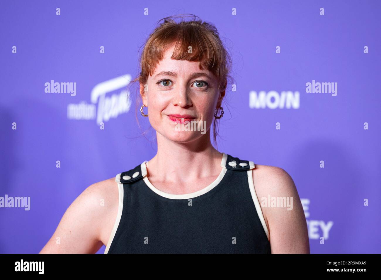 Hamburg, Germany. 27th June, 2023. Leonie Benesch, actress, on the red ...