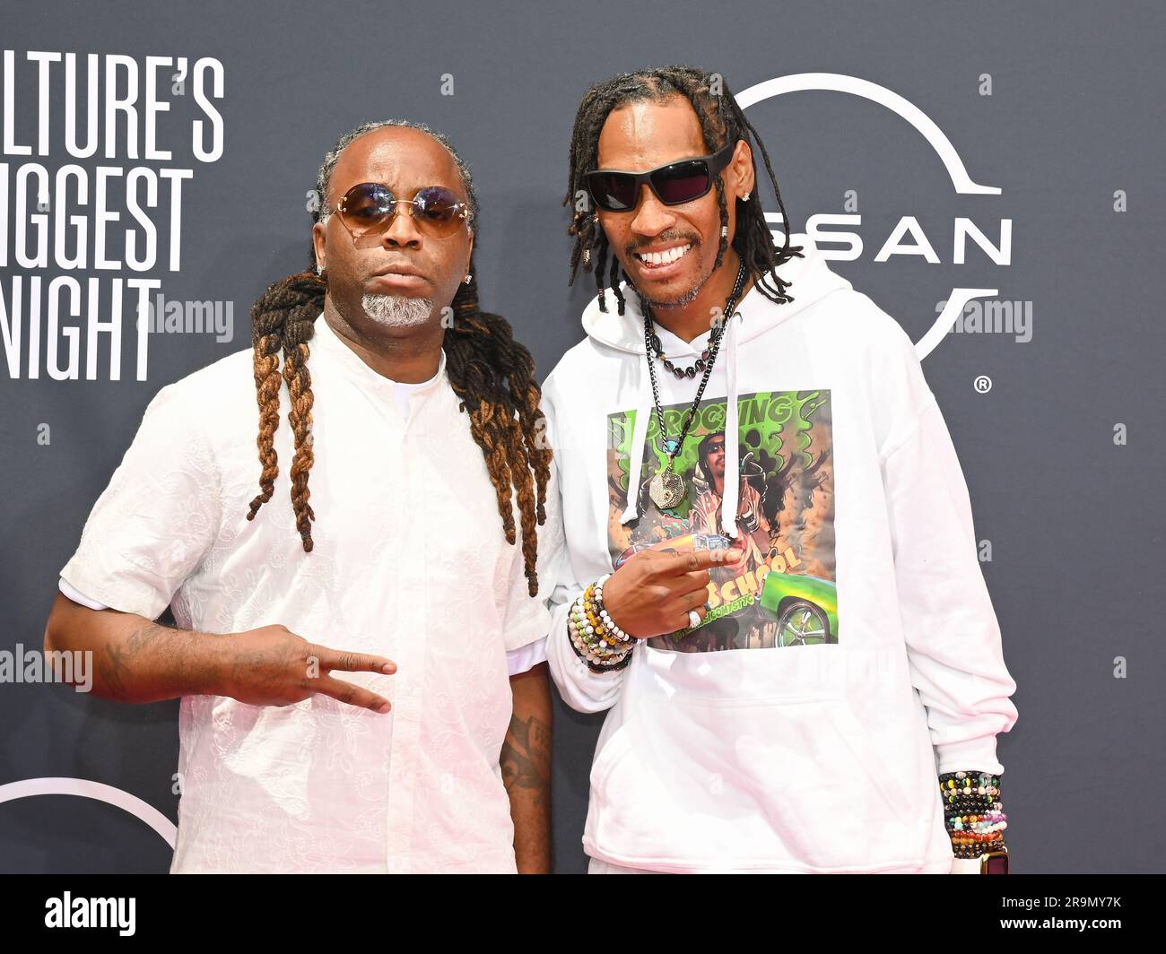 June 25, 2023, Los Angeles, California, United States: Yin Yang Twins ...