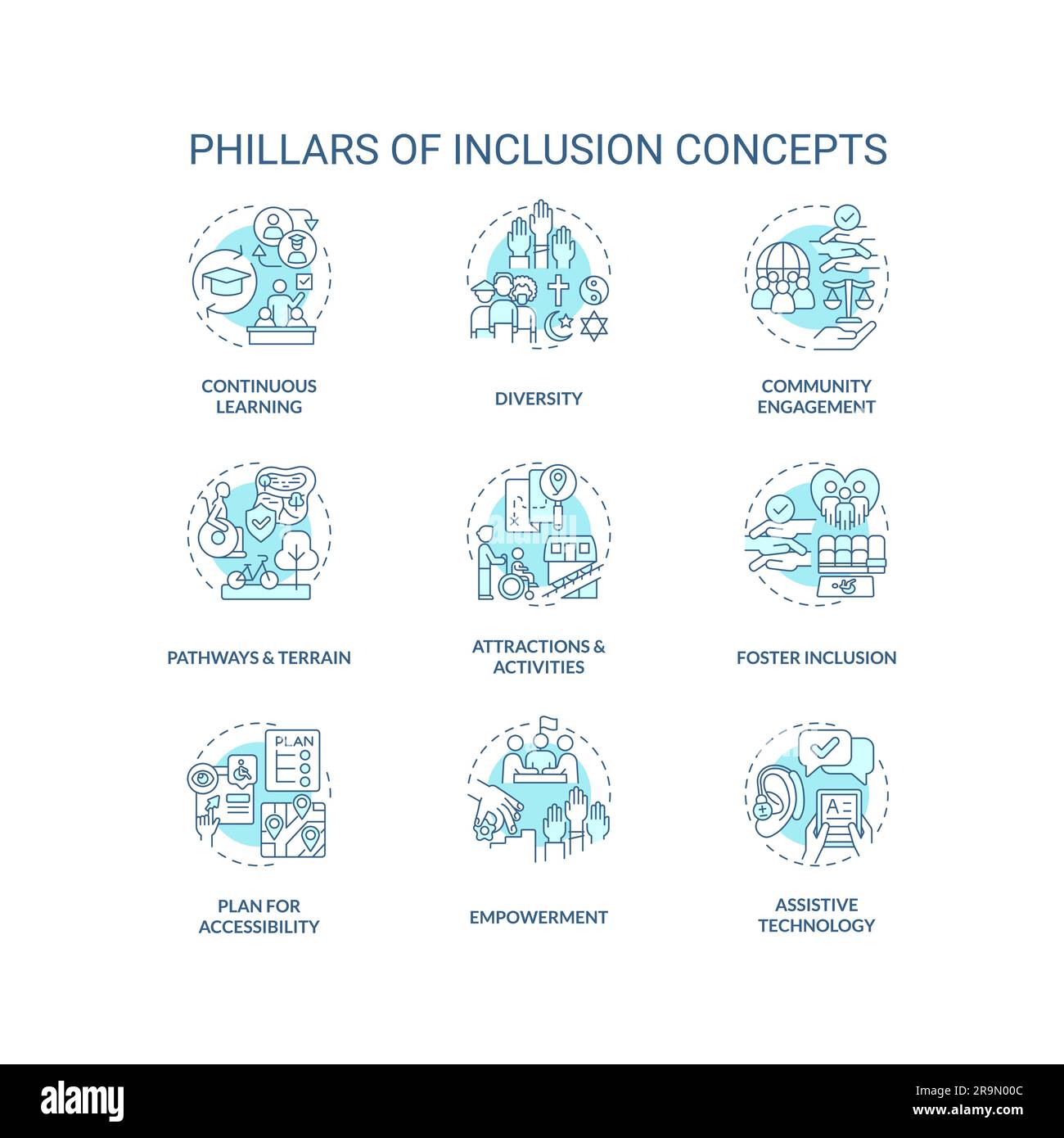 Safety pillars Cut Out Stock Images & Pictures - Alamy