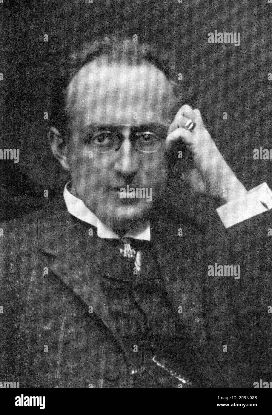 Walter, Raoul, 16.8.1865 - 21.8.1917, Austrian singer (tenor), circa ...