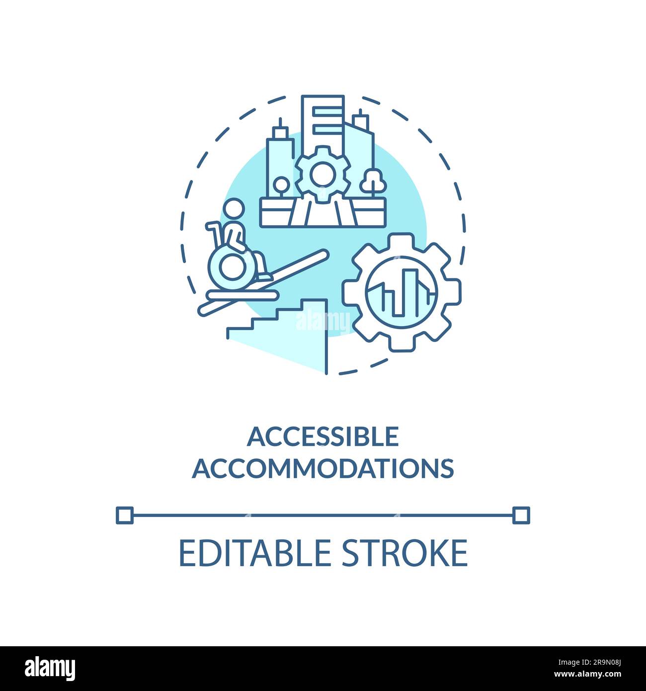 Accessible community transport Stock Vector Images - Alamy