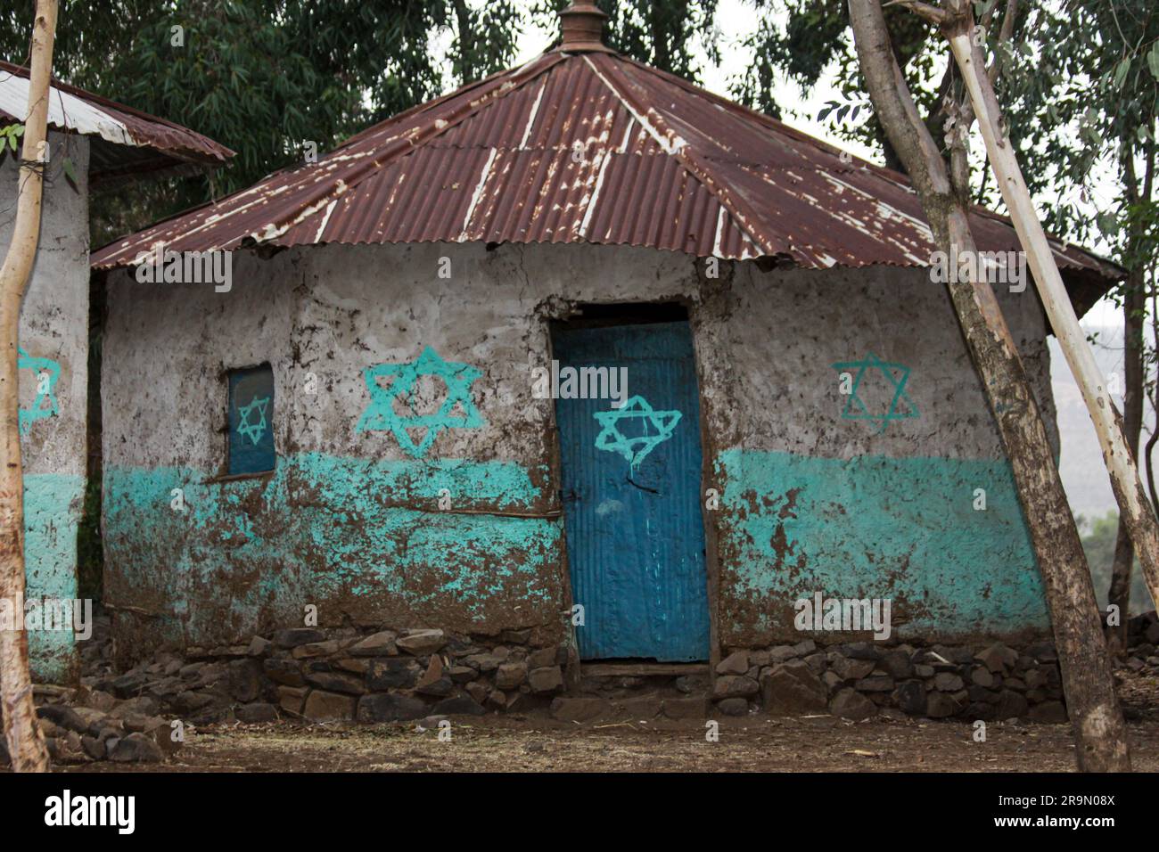 Africa, Ethiopia, Gondar, Wolleka village, The Beta Israel (the Jewish ...