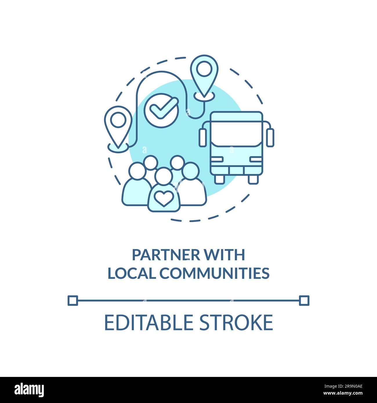 Accessible community transport Stock Vector Images - Alamy