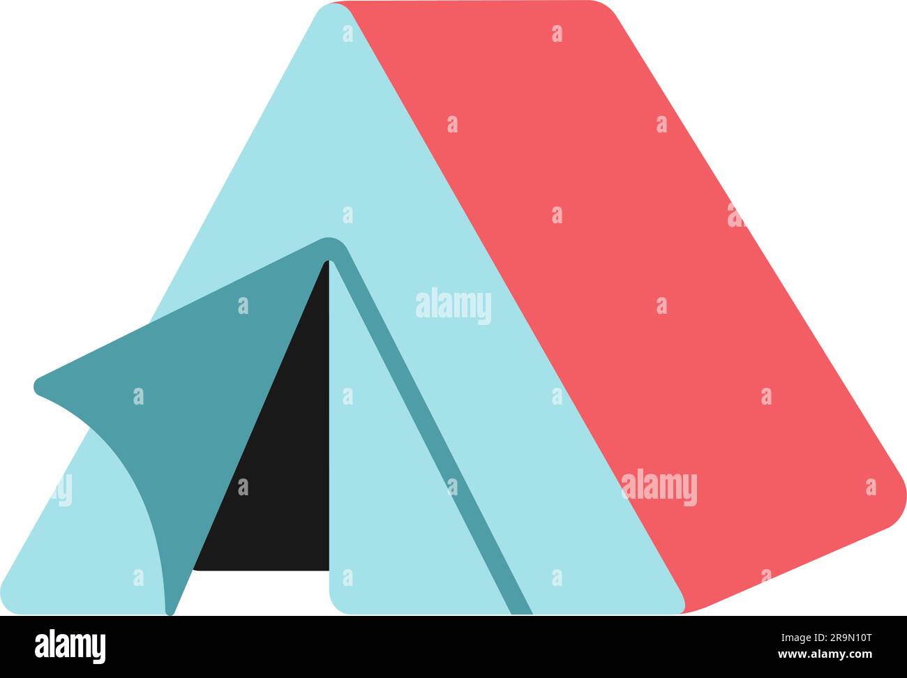 Camping traveling tourism vector hi-res stock photography and images - Alamy