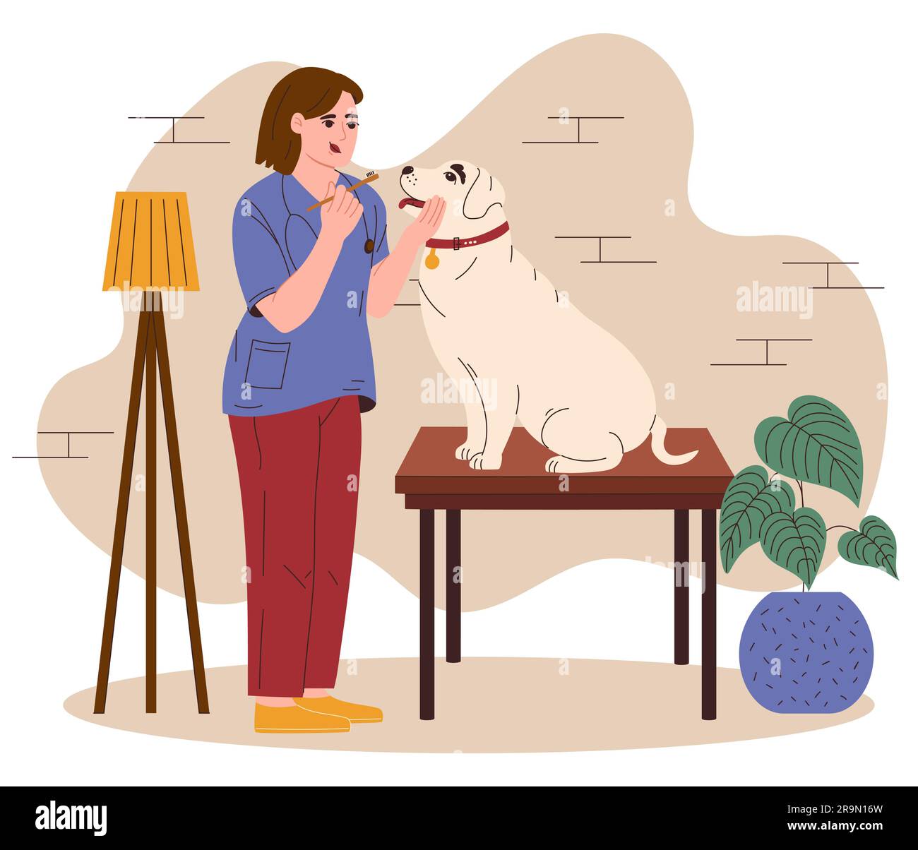 Dental hyg Stock Vector Images - Alamy