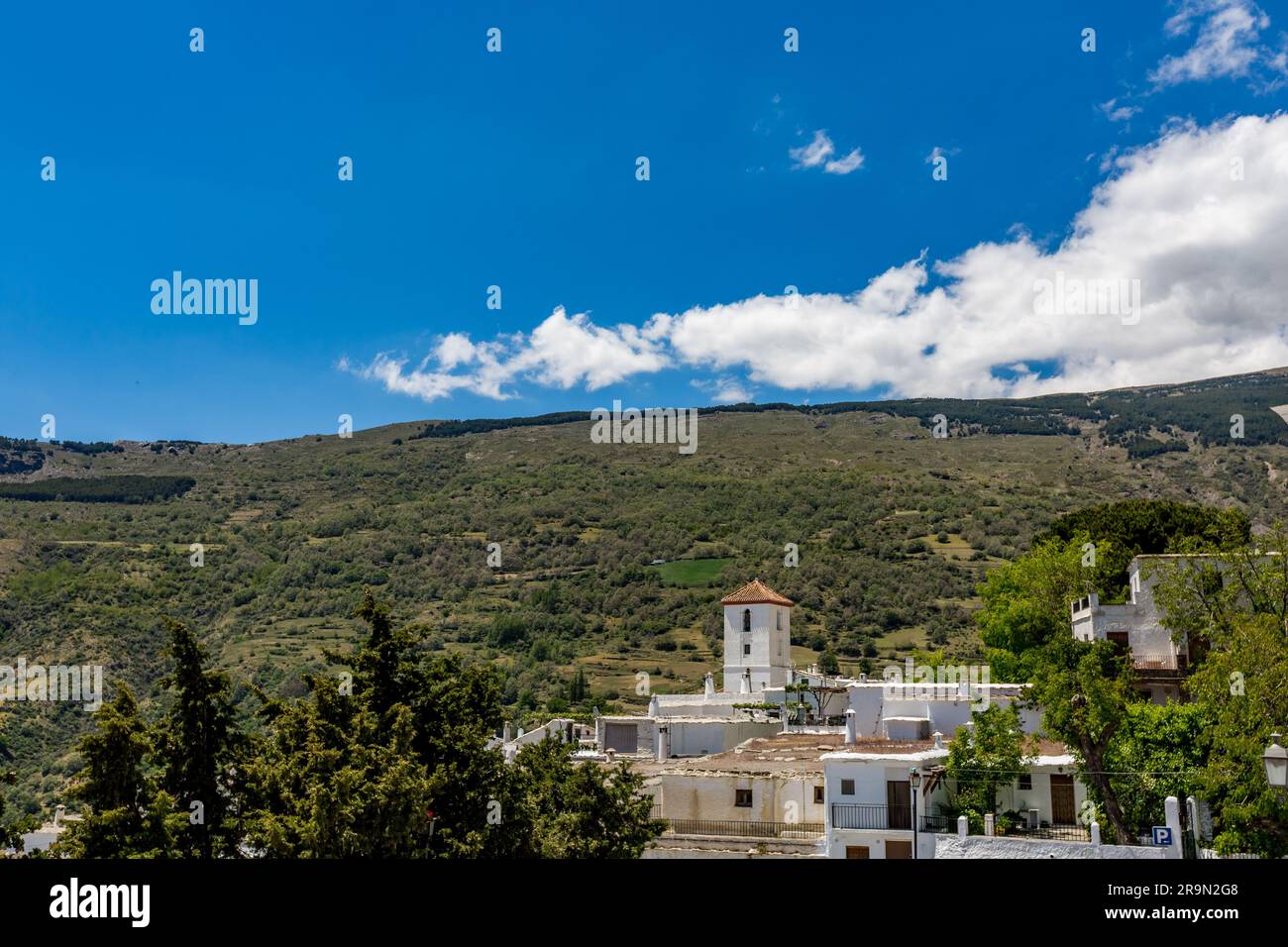 Capileira, Andalusia, Spain, scenery spring travel street perspective ...
