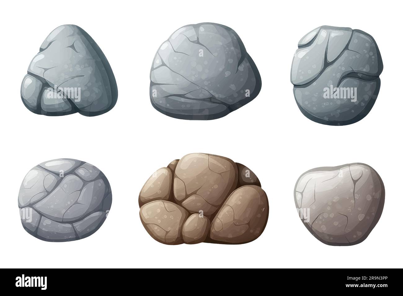 Old border stone in Stock Vector Images - Alamy