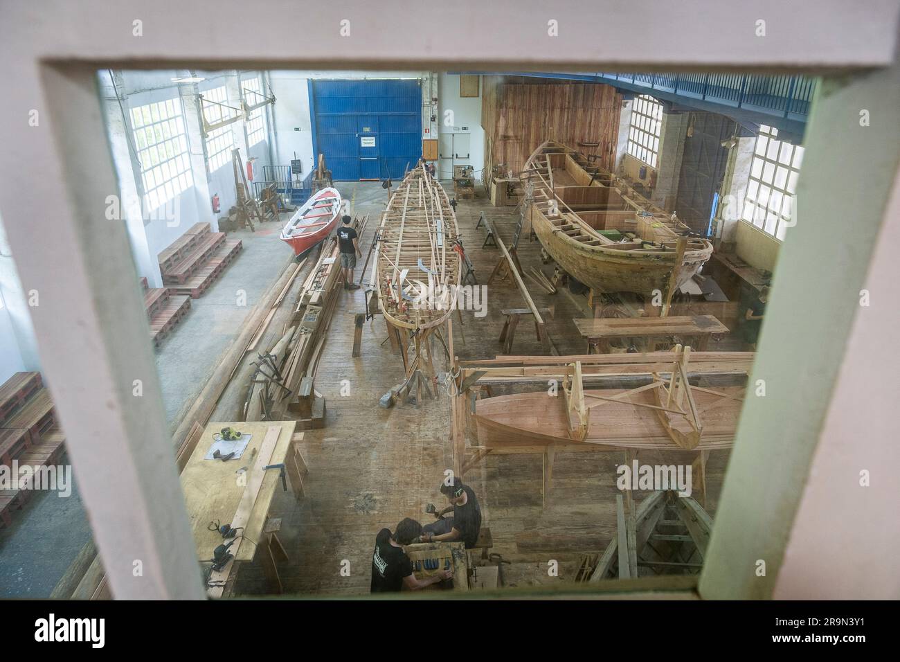 Albaola. Historic Whaling Boat reconstruction in the Basque port of ...