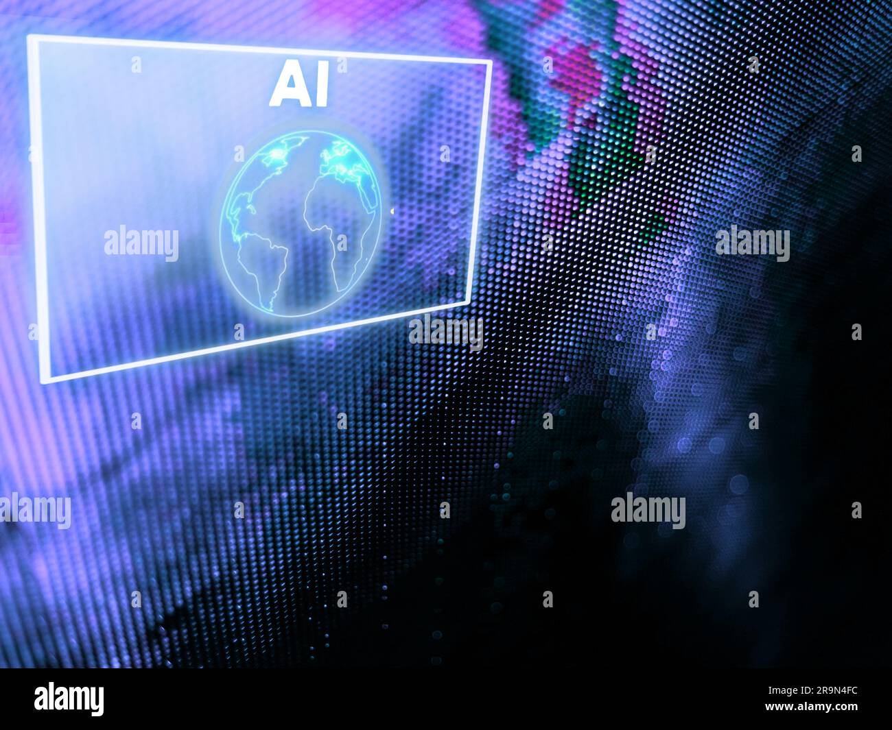 Artificial intelligence wallpaper download hi-res stock photography and ...