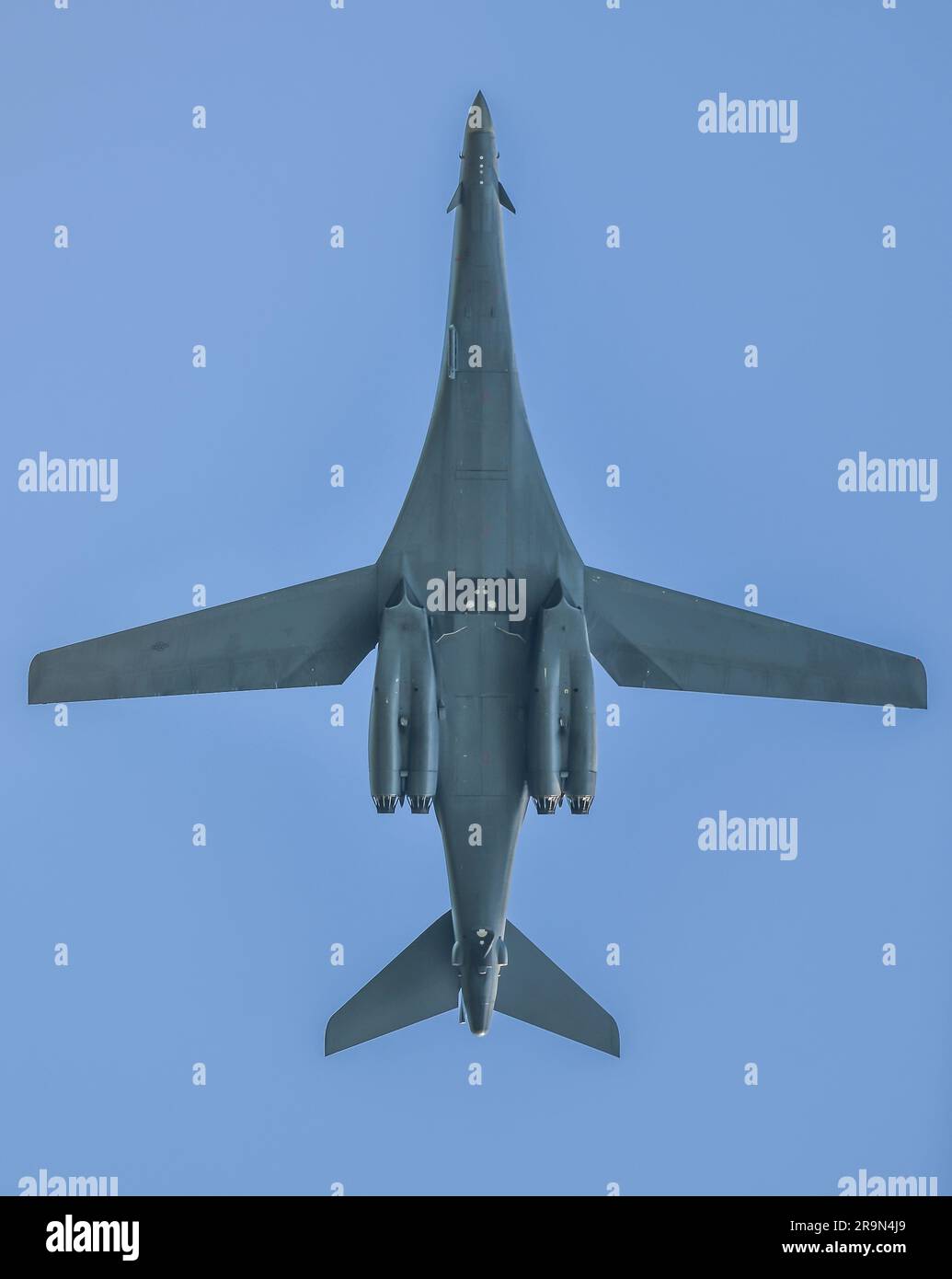 Underside of B-1 Lancer Stock Photo - Alamy