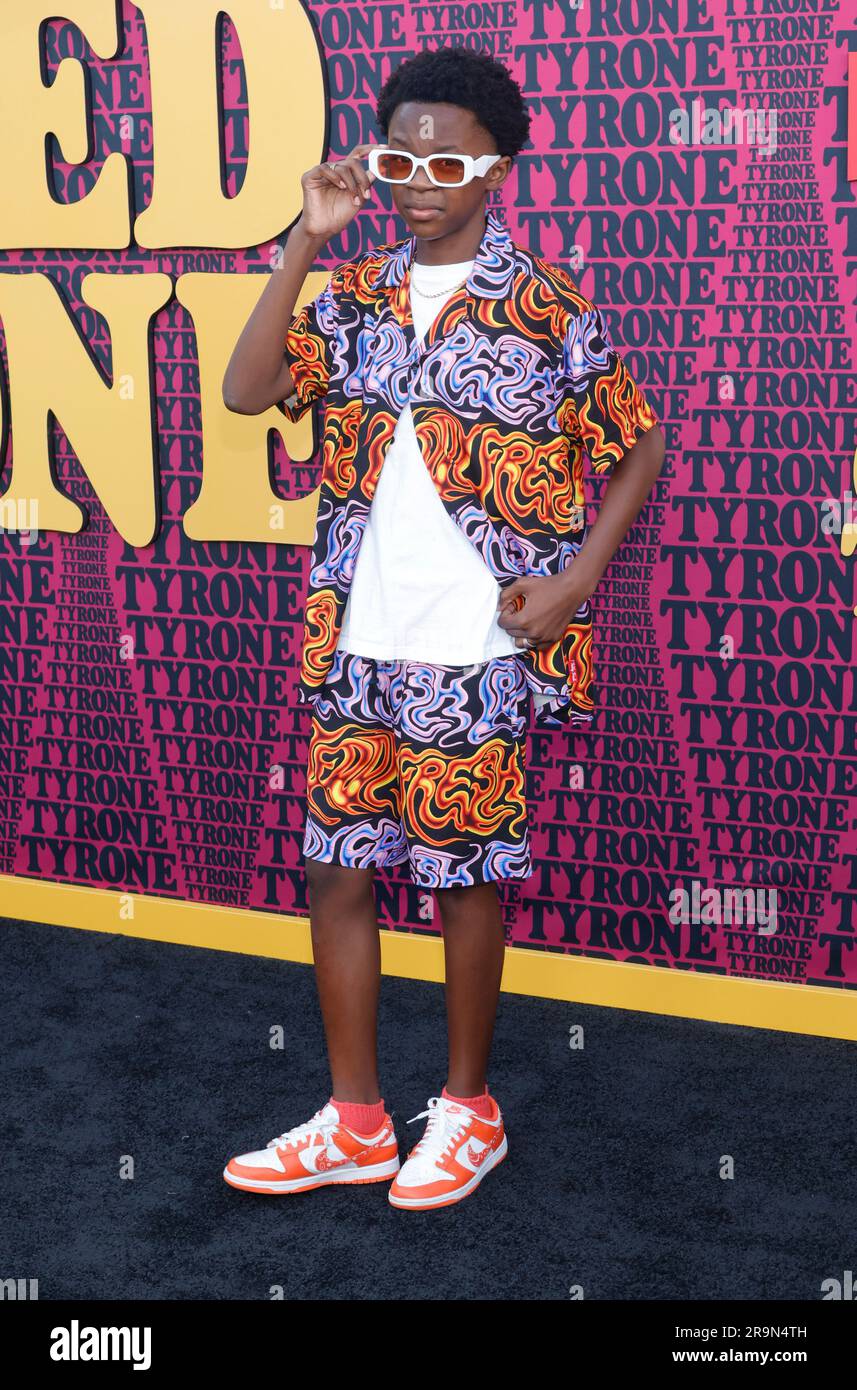 27 June 2023 Los Angeles, California - Trayce Malachi. the Premiere Of Netflix's "They Cloned ...