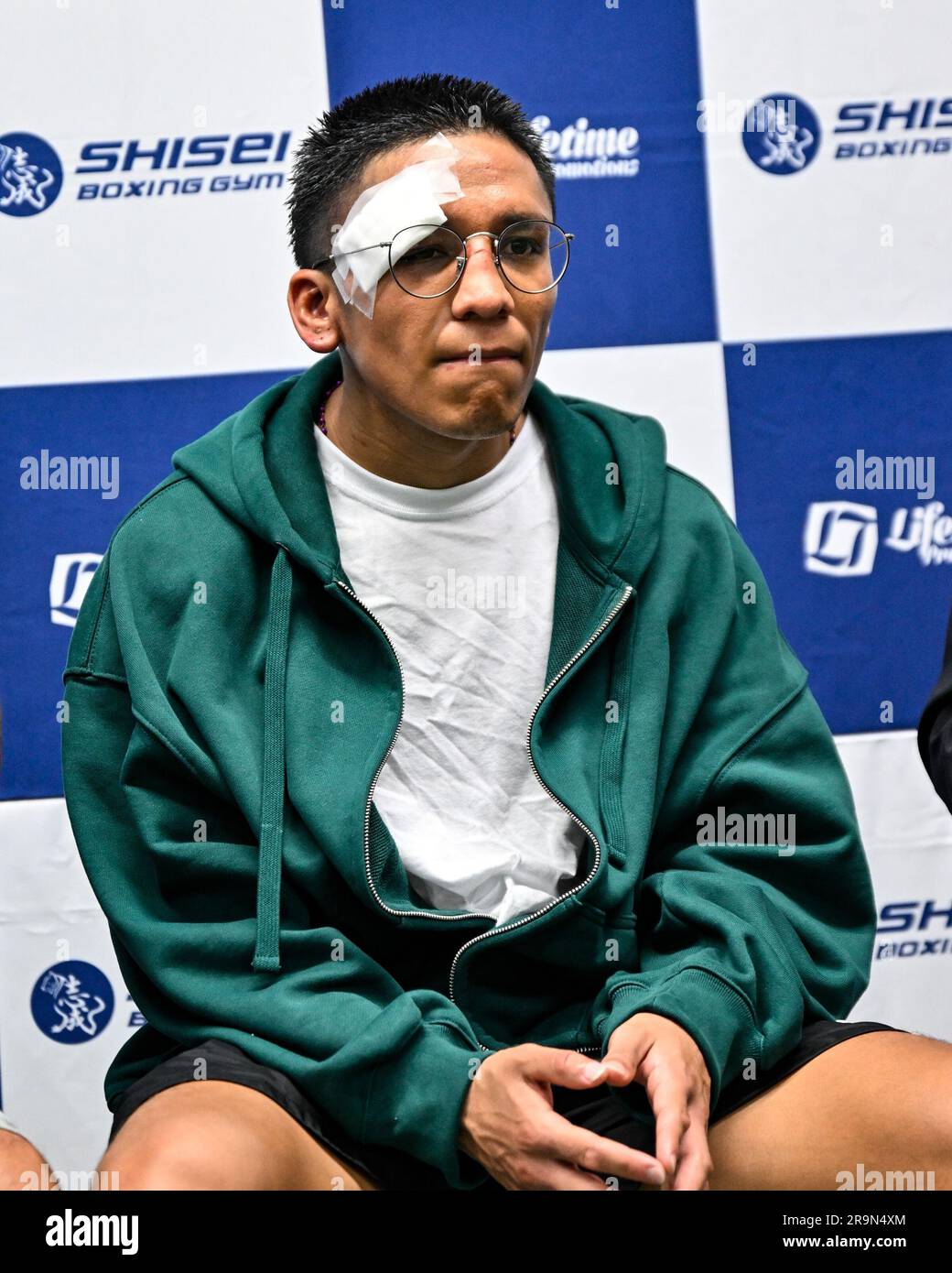 Tokyo, Japan. 24th June, 2023. United States' Joshua Franco is ...