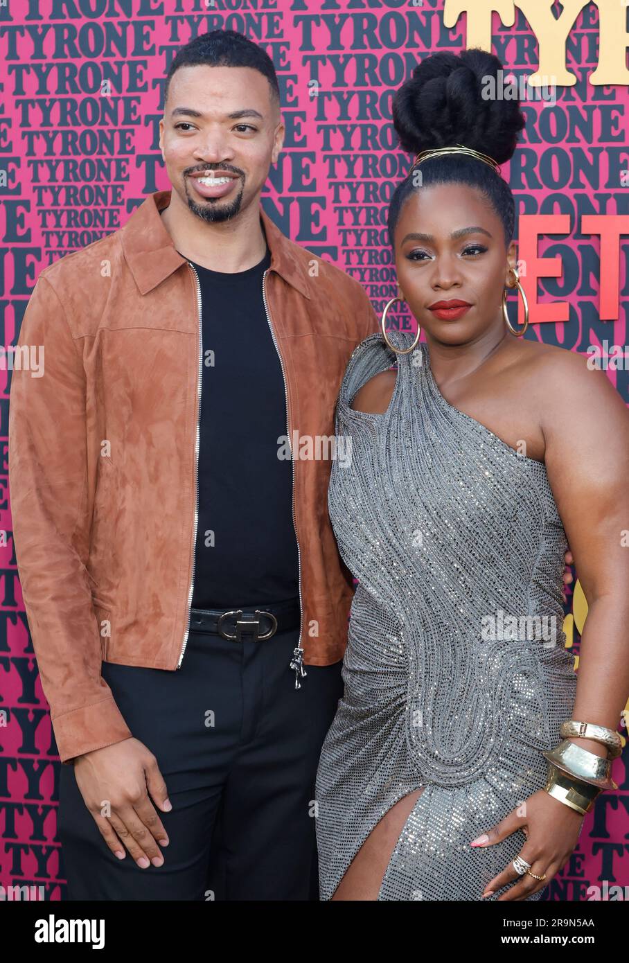 Los Angeles, California, USA. 27th June, 2023. Mark R. Wright, Teyonah ...