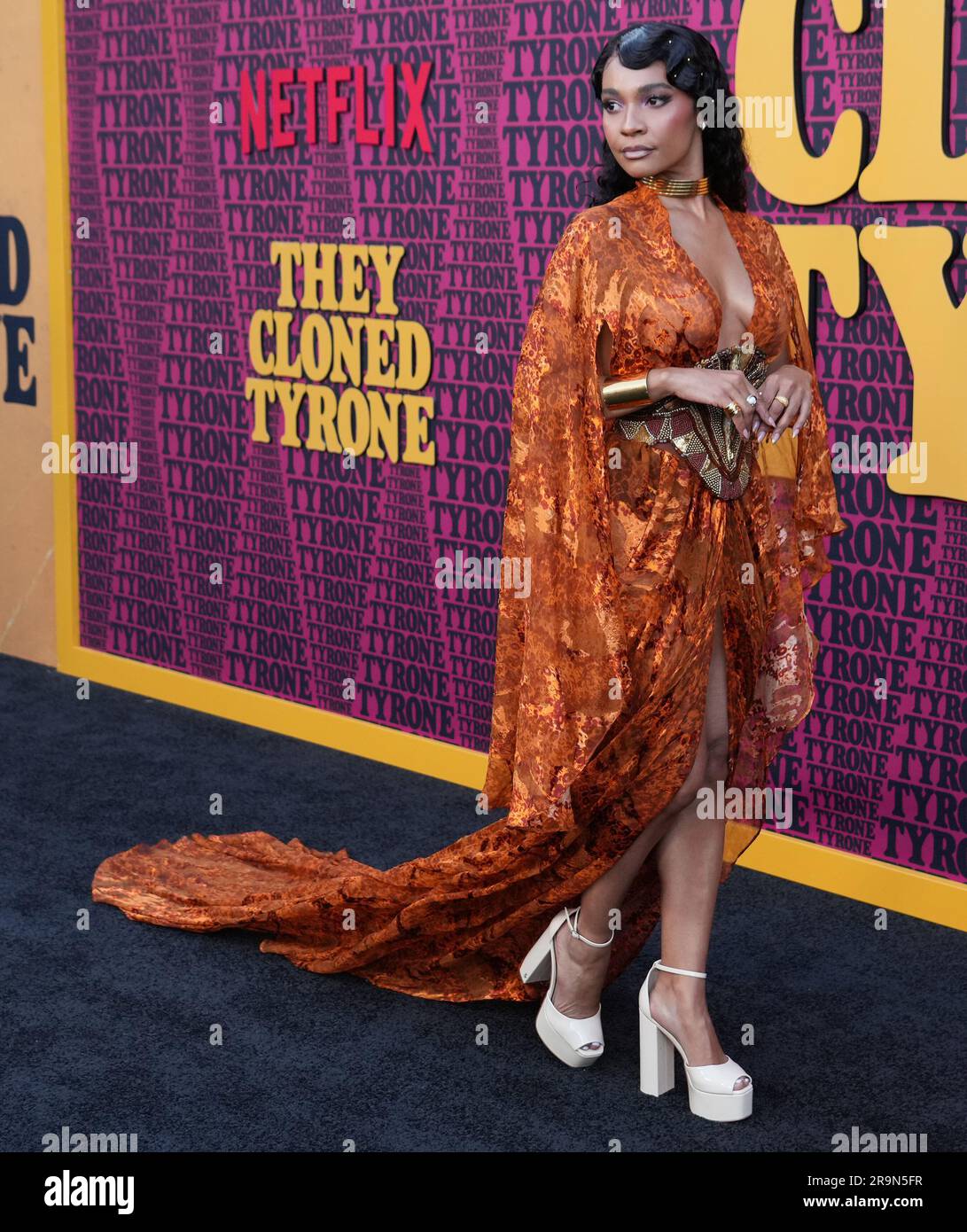 Los Angeles, USA. 27th June, 2023. Megan Sousa arrives at the Netflix's ...