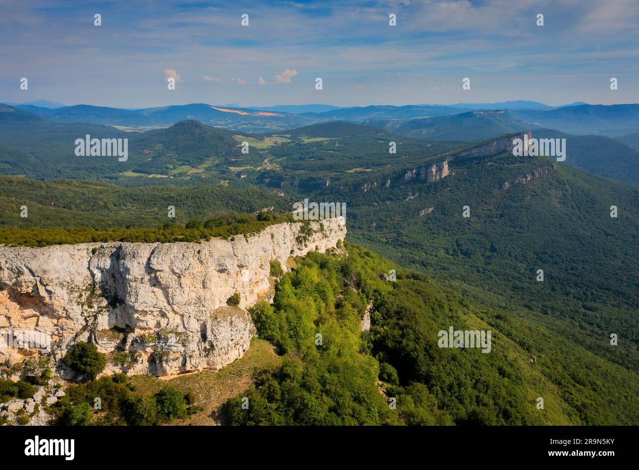 Aerial natural mountain views from hi-res stock photography and images ...