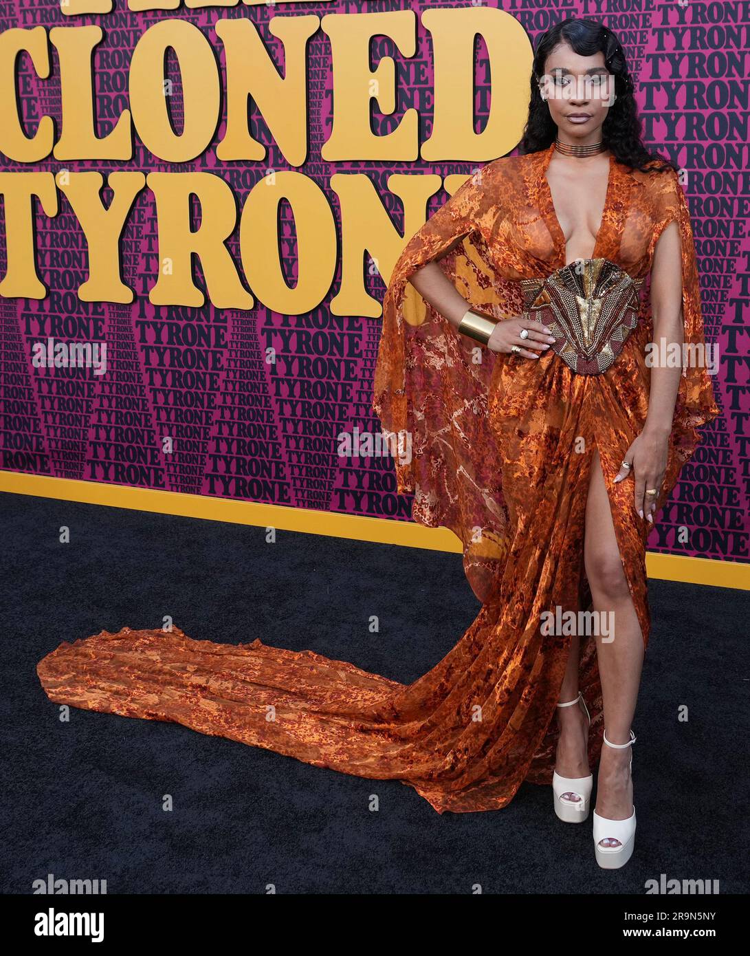 Los Angeles, USA. 27th June, 2023. Megan Sousa arrives at the Netflix's ...